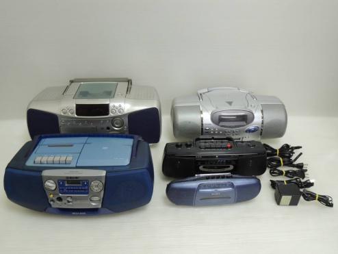 まとめ売り SONY KENWOOD SHARP Panasonic CFD-S17/MDX-E3/MD-F220/RX-FS22/CFS-E2TV(ラジカセ)｜売買されたオークション情報 ...