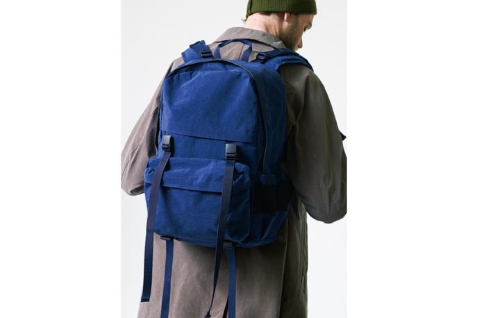 品 17AW meanswhile ミーンズワイル KONBU Nylon Backpack リュック バックパック ネイビー means ...