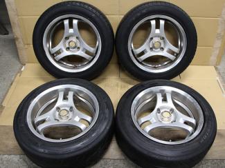 深リム スーパーアドバン SUPER ADVAN SA3R 16X7J+35 8J+38 205/55R16 PCD114.3 シルビア ...
