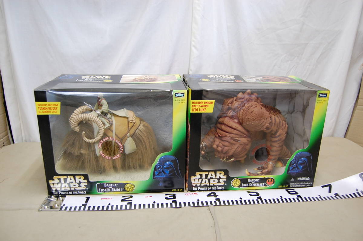 STAR WARS スターウォーズ Kenner フィギュア THE POWER OF THE FORCE/BANTHA & TUSKEN ...