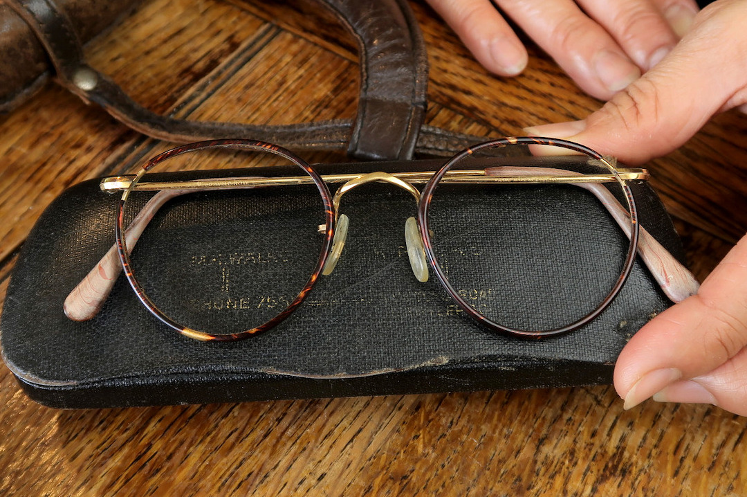 SAVILE ROW ALGHA サヴィルロウ ビンテージ オールド メガネ 眼鏡 John Lennon Steve Jobs Eric ...