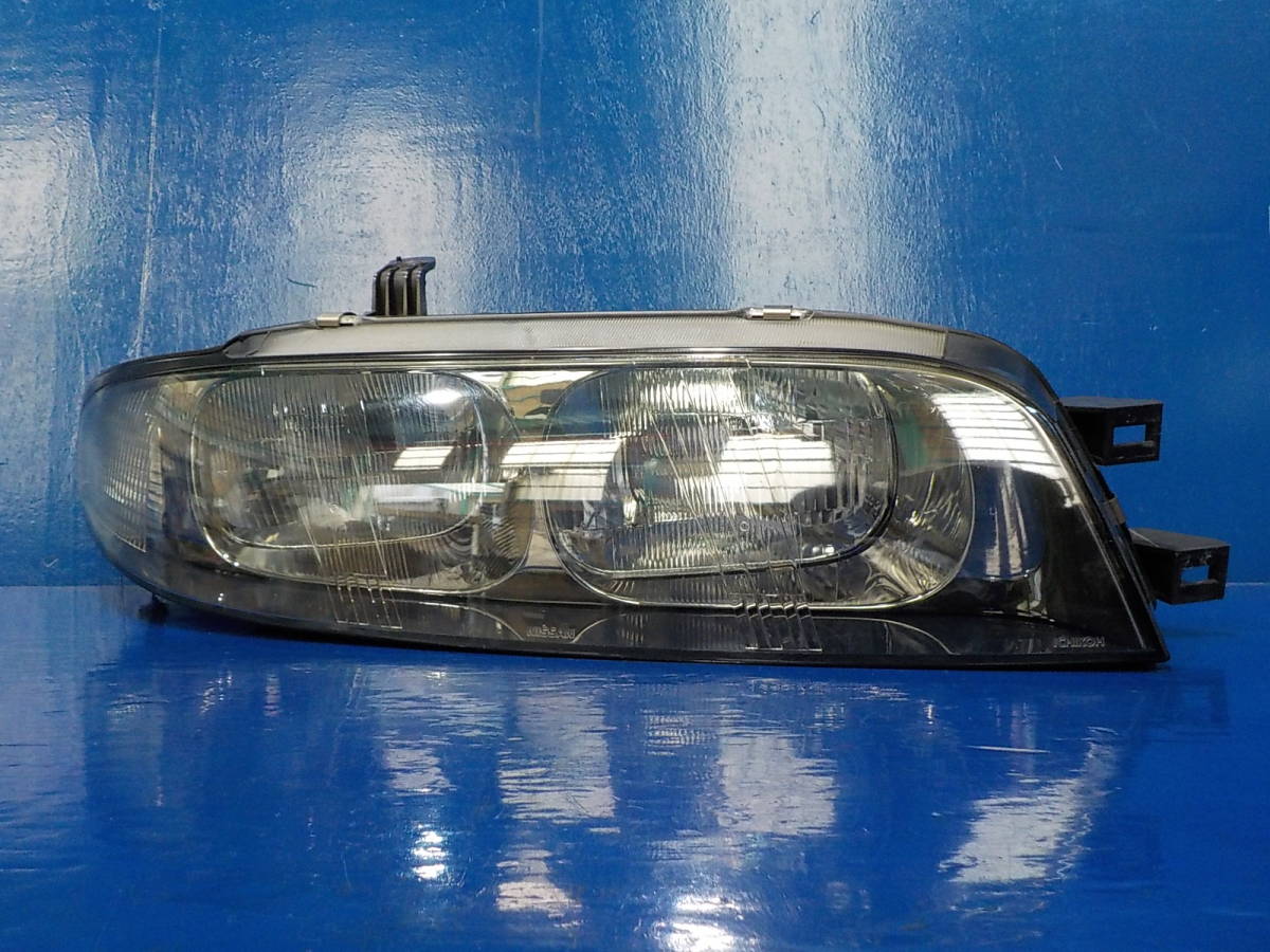 スカイライン ER33 ECR33 R33 GTS25 純正 右 ヘッドライト ヘッドランプ ICHIKOH 1493 18008835三 ...