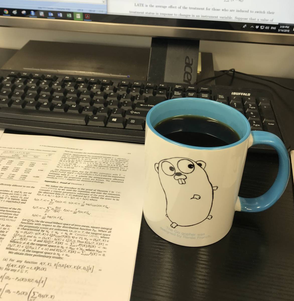 Go Gopherくん Gopher オリジナル マグカップ ゴーファーくん ゴーファー プログラミング言語 Go言語 Gopher君 ゴー ...