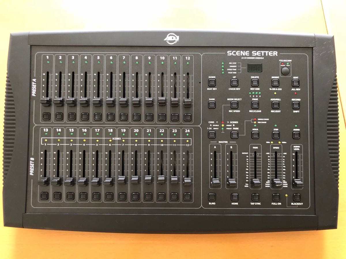 ELATION SCENE SETTER イレーション シーンセッター 24ch調光卓 DMXコントローラー(その他)｜売買されたオークション ...