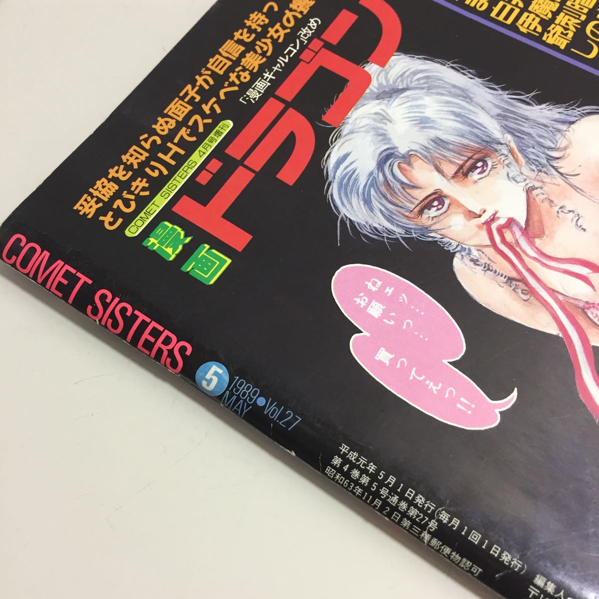 資料 写真集 コメット シスターズ COMET SISTERS 1989年5月vol.27 星野麗子 かとうれいこ 水木まり 藤岡未来 中村 ...