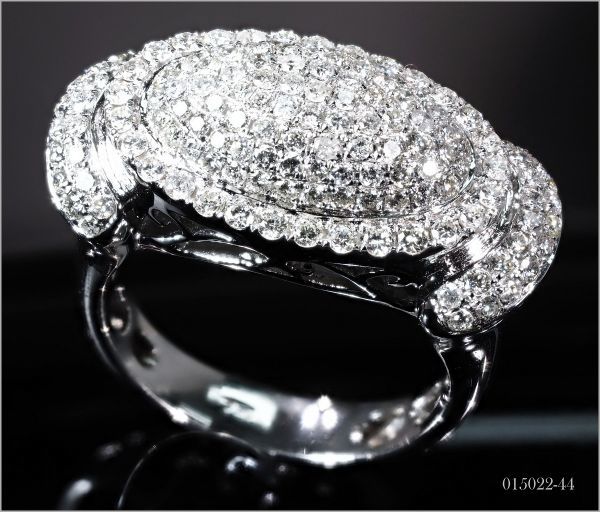 厳選 定価250万 最高級 鑑別付 ダイヤモンド リング 指輪 刻印有 限定1点 1.81ct 18KWG 5061 プラチナ 750 18金 返品対応可(ゴールド)｜売買されたオークション ...