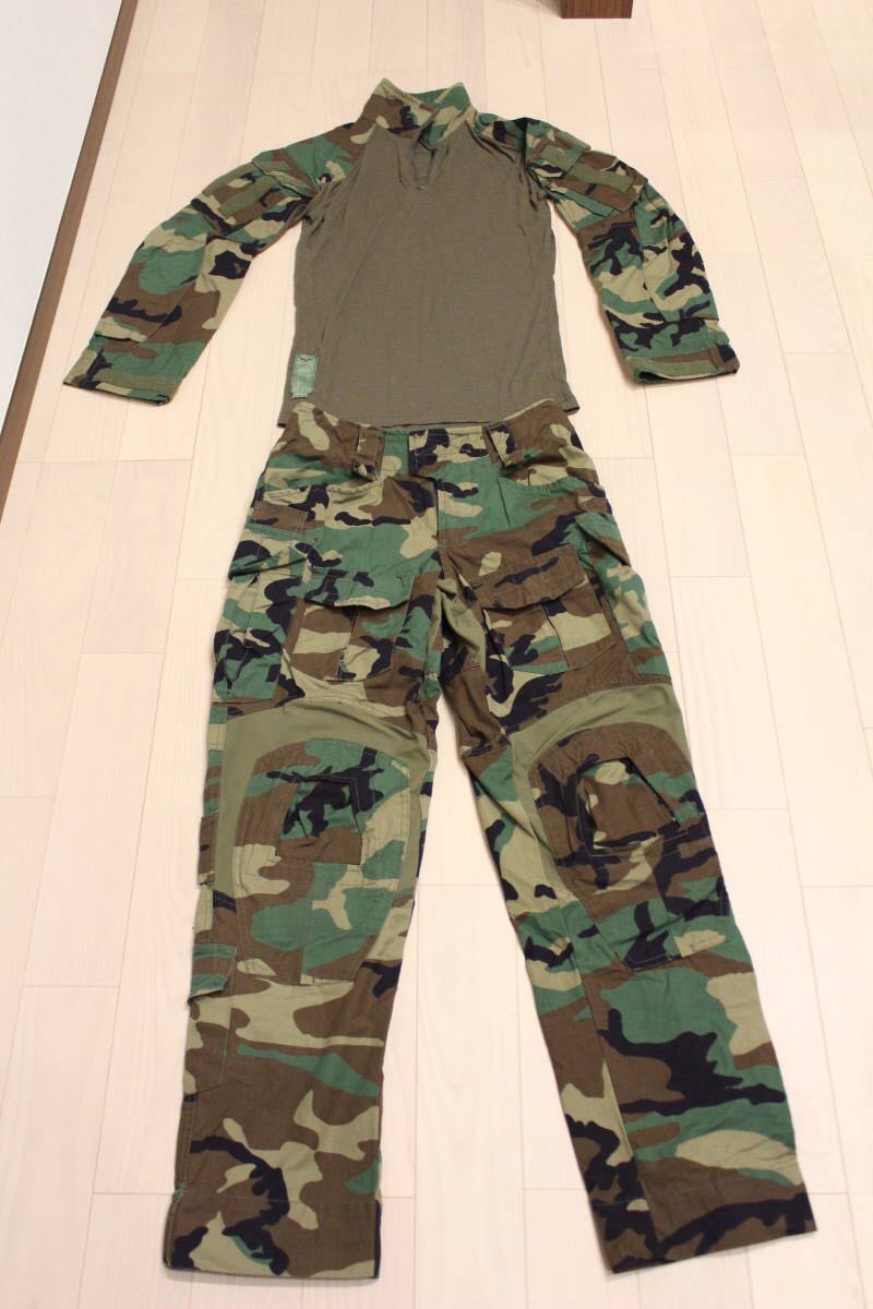 FFI cryeprecisionタイプ コンバットシャツ&パンツ ウッドランド lbt marsoc marine raiders マーソッ ...