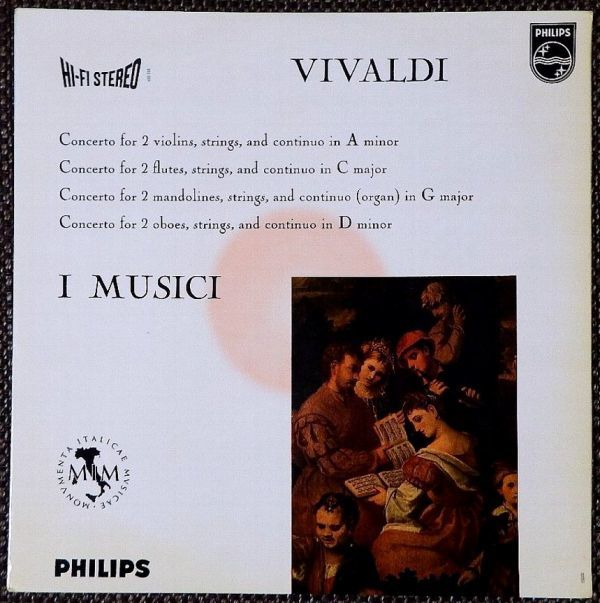 オランダPHILIPS 835 059 AY HI-FI STEREO ヴィヴァルディ 協奏曲集 アーヨ イ ムジチ Vivaldi I MUSICI AYO(協奏曲)｜売買されたオークション ...