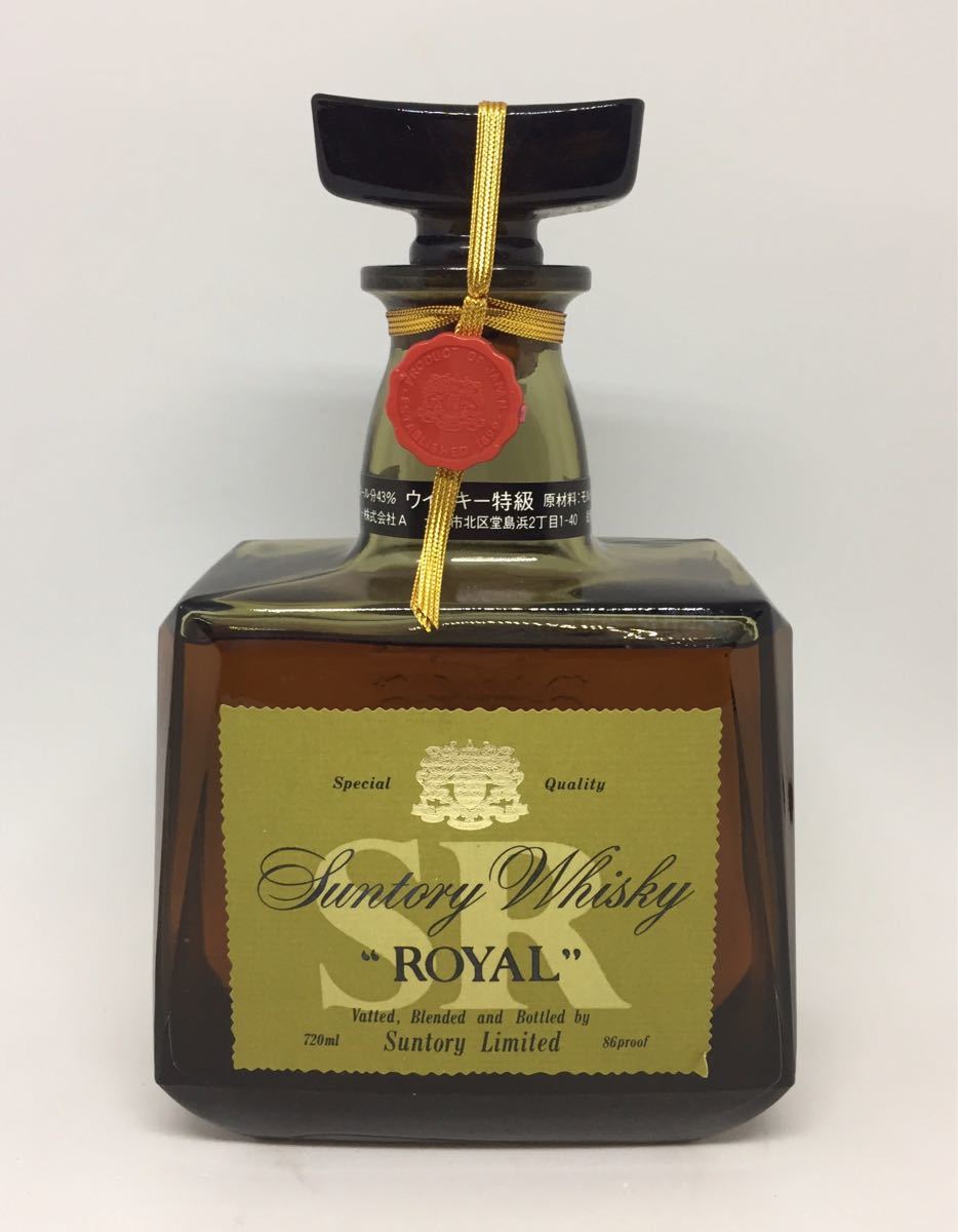 SUNTORY SPECIAL QUALITY LIMITED ROYAL ウイスキー特級 720ml 100円スタート(日本)｜売買されたオークション情報、yahooの商品情報をアーカイブ ...