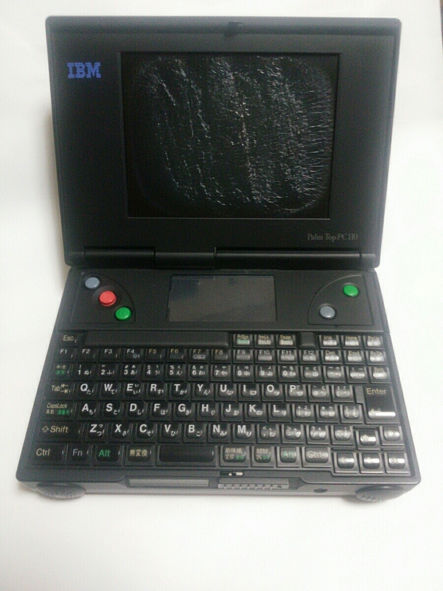 IBM Palm Top PC110 2431-YDW 本体液晶表示 きません(12インチ未満)｜売買されたオークション情報、yahooの商品 ...