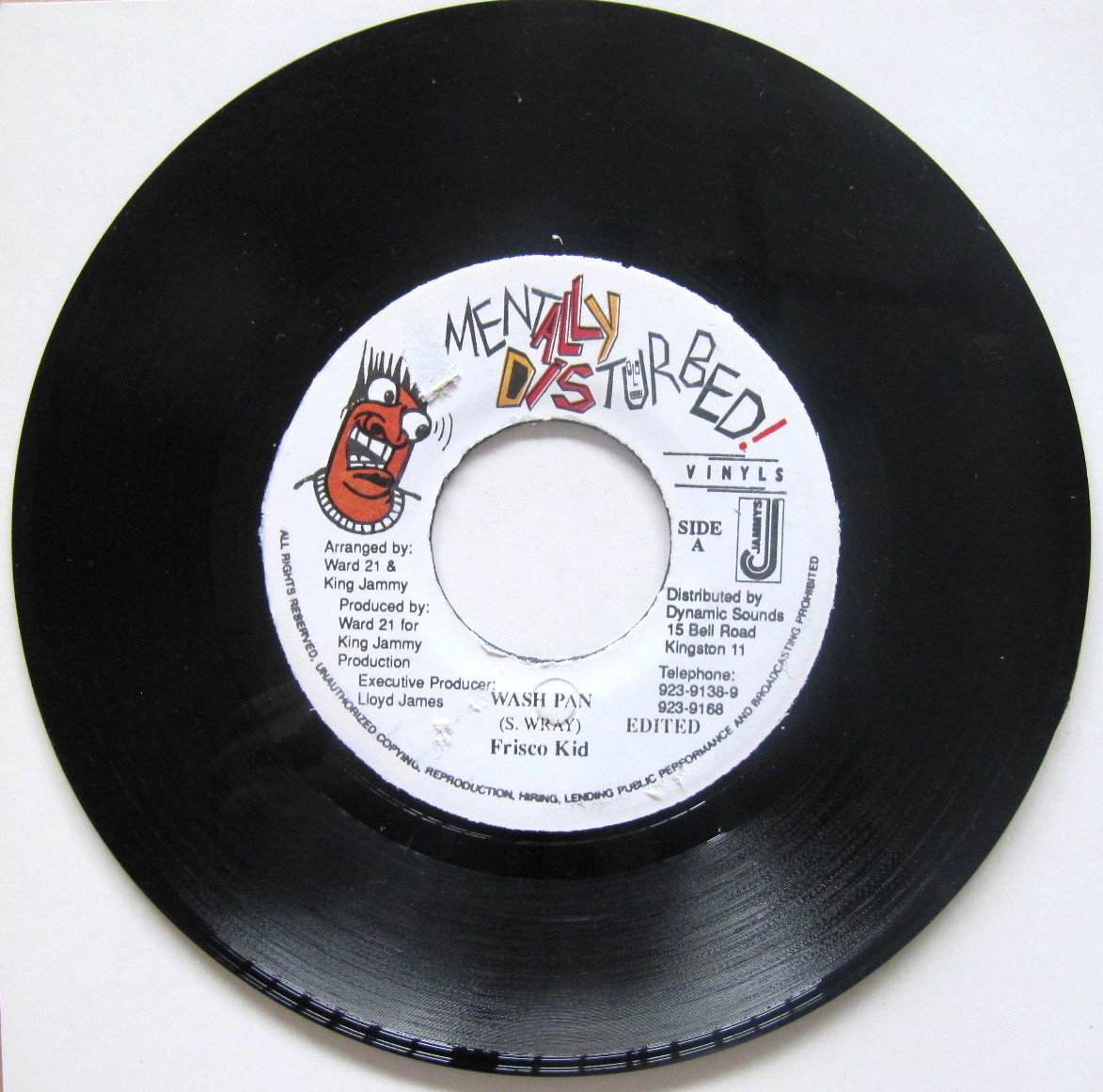 523 Reggae Wash Pan - Frisco Kid. /7”/視聴可/Mentally Dis(レゲエ)｜売買されたオークション ...