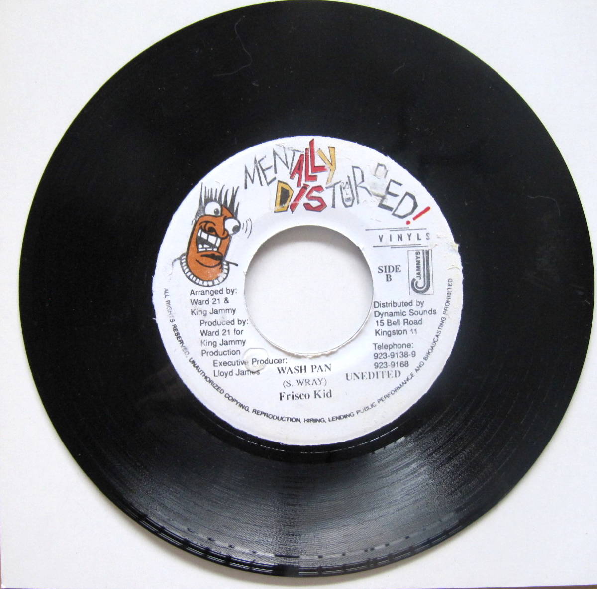 523 Reggae Wash Pan - Frisco Kid. /7”/視聴可/Mentally Dis(レゲエ)｜売買されたオークション ...