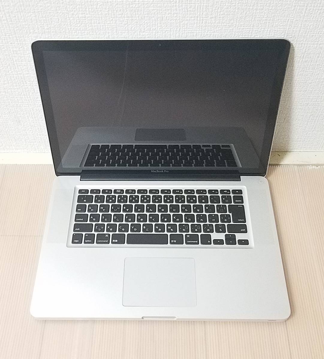 ジャンク MacBook Pro 17-inch Mid 2010 2.53GHz Intel Core i5 4GB 500GBシリアル ...