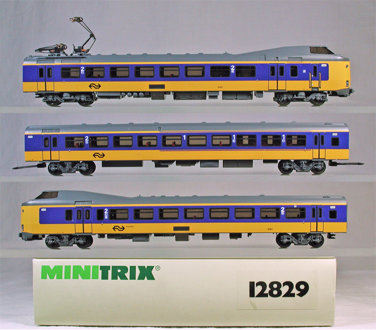 MINITRIX #12829 NS オランダ国鉄 インターシティー用急行電車ICM 4000型 KOPLOPE(外国車輌)｜売買された ...