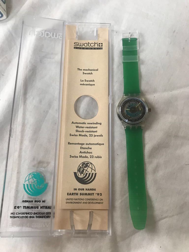 swatch earth summit 92 beach volley atlanta olympic 1996 の3点セット スウォッチ ...