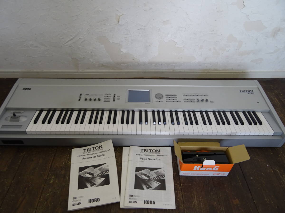 Q1672 KORG TRITON Pro X コルグ トライトン88鍵 シンセサイザー サンプラー(コルグ)｜売買されたオークション情報 ...