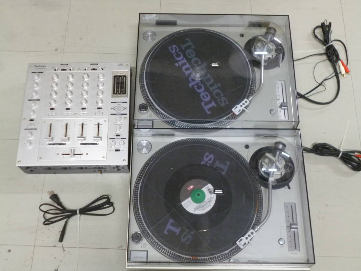 Technick テクニクス SH-MZ1200 DJミキサー/ SL-1200MK5 ターンテーブル×2(ターンテーブル)｜売買された ...