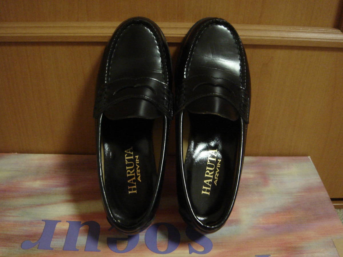 送料安 試し履き程度/キズすれ無しのほぼ 22.0 EE HARUTA ハルタ ローファー(22.0cm以下)｜売買されたオークション情報、yahooの商品情報をアーカイブ公開 ...