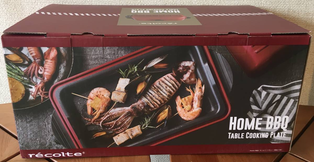 recolte Home BBQ ホームバーベキュー RBQ-1 R レッド ホットプレート(ホットプレート)｜売買されたオークション情報 ...