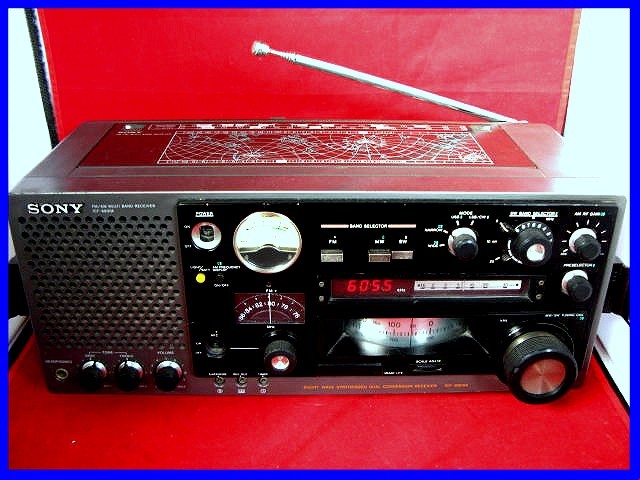 SONY MULTI BAND RECEIVER ICF-6800A 受信はしますが f ^-^;(アンティーク)｜売買されたオークション情報 ...