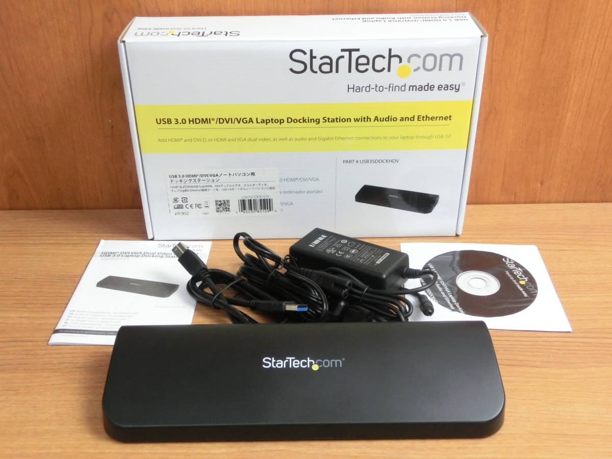 F6C 品 スターテック.com StarTech.com ドッキングステーション USB3.0 HDMI DVI VGA(その他)｜売買されたオークション情報、yahooの商品情報を ...
