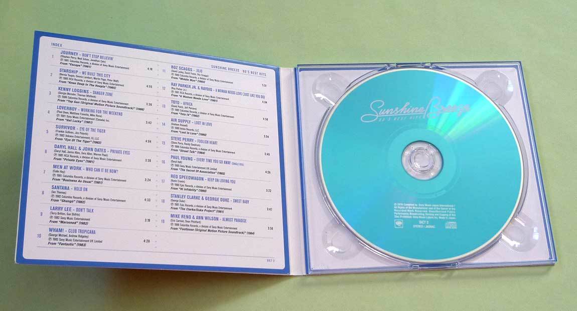 洋楽80年代コンピCD Sunshine Breeze - 80's BEST HITS サンシャインブリーズ 鈴木英人(オムニバス)｜売買されたオークション情報、yahooの商品情報を ...