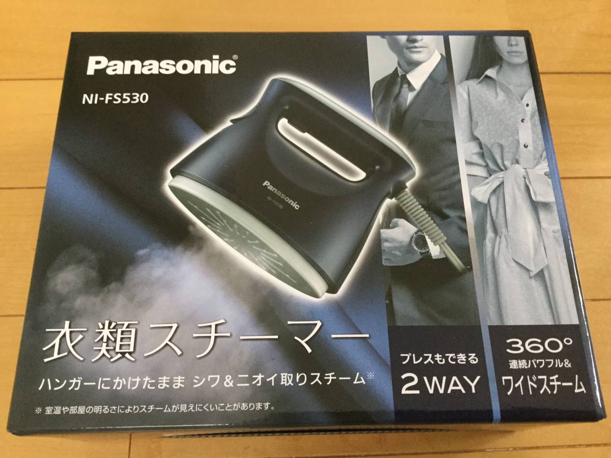 Panasonic パナソニック 衣類スチーマー NI-FS530-DA ダークブルー(一般)｜売買されたオークション情報、yahooの商品 ...