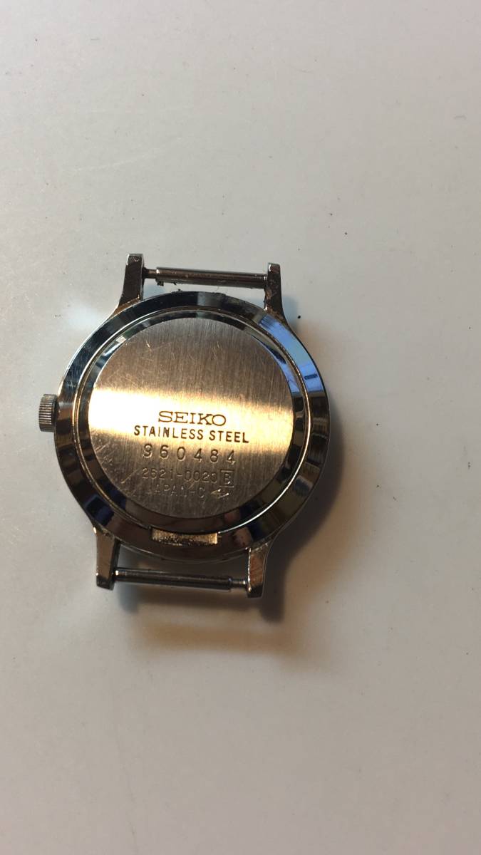 SEIKO QUARTZ レディース 腕時計 2621－0020 エ(セイコー)｜売買されたオークション情報、yahooの商品情報をアーカイブ公開 - オークファン（aucfan.com）