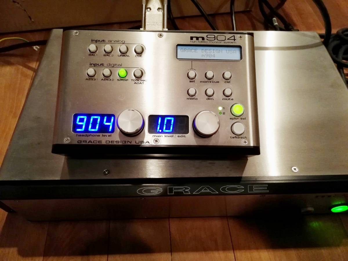 USA製 Grace Design m904B+RCU 元値50万円 高品質モニターコントローラー(その他)｜売買されたオークション情報 ...