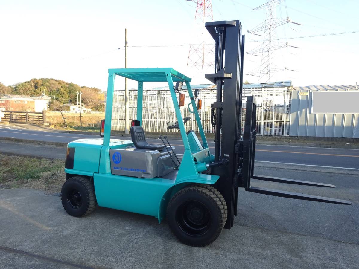 三菱フォークリフト FG30 ガソリン 最大揚高6M(建設機械、重機)｜売買されたオークション情報、yahooの商品情報をアーカイブ公開 ...