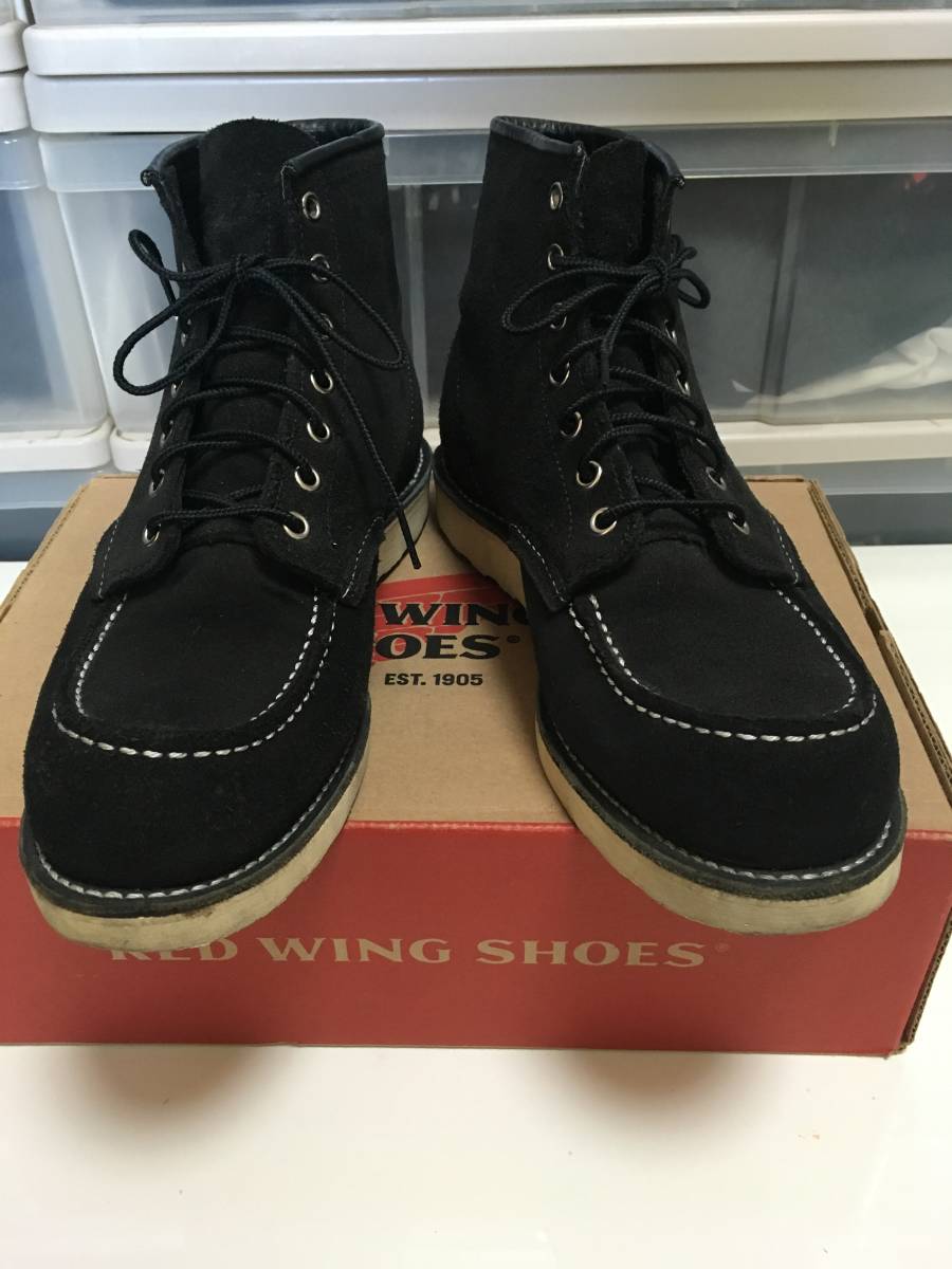 REDWING 8874 9.5E ブラック スウェード(9.5インチ)｜売買されたオークション情報、yahooの商品情報をアーカイブ公開 - オークファン（aucfan.com）