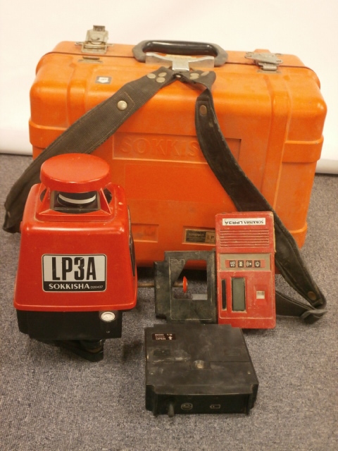 1円スタート 同梱不可 測機舎 SOKKISHA 回転レーザーレベル LP3A & LPR3A/作動確認済み/付属品有り/SOKKIA ソキア ...