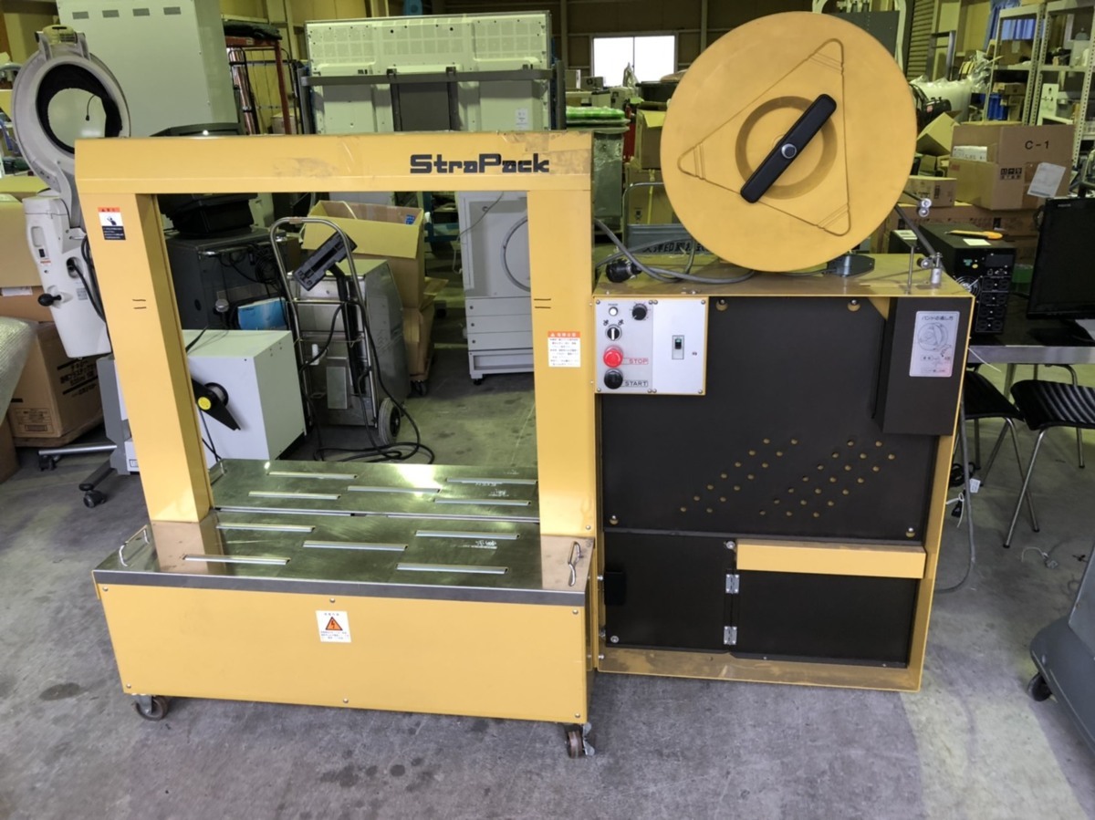 ストラパック 自動梱包機 低床ドッキング型 RQ-8LD 2012年7月製 品(梱包機)｜売買されたオークション情報、yahooの商品情報を ...