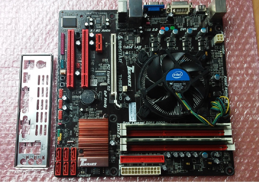 BIOSTAR TH55B HD i3-540 4GB 電源600W ジャンク(PC/AT互換機)｜売買されたオークション情報、yahooの ...