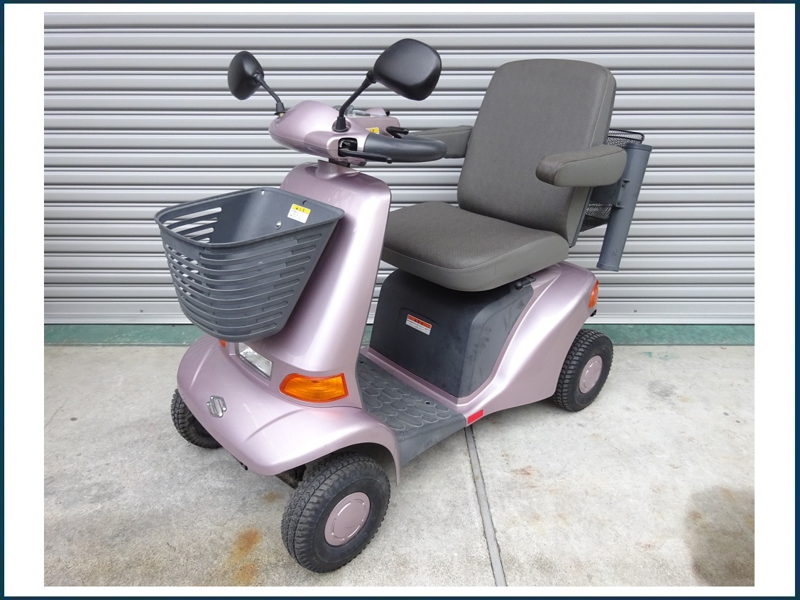 SUZUKI スズキ セニアカー 電動4輪 シニアカー ET4D ブルームピンクメタリック 車(電動車)｜売買されたオークション情報、yahooの商品情報をアーカイブ公開 - オークファン ...