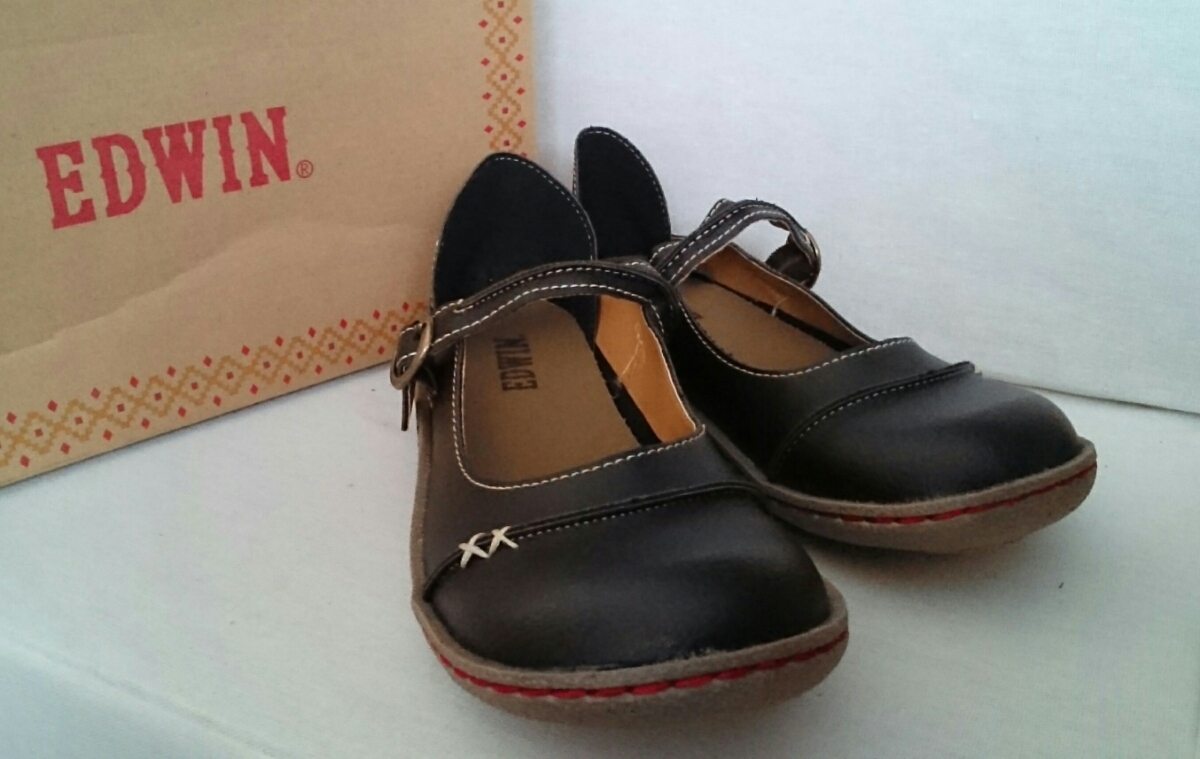 EDWIN エドウィン レディース シューズ(24.5cm)｜売買されたオークション情報、yahooの商品情報をアーカイブ公開 - オークファン（aucfan.com）