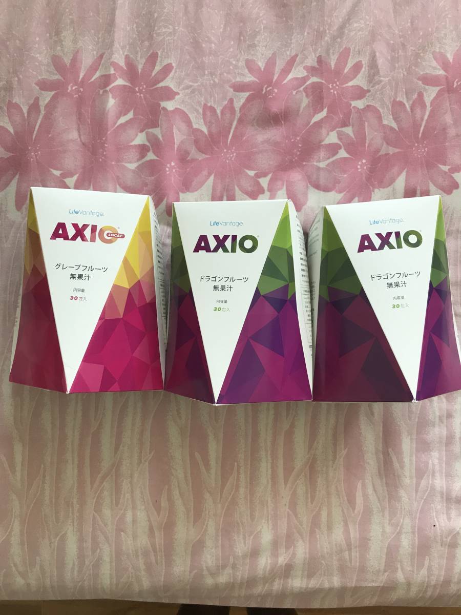 訳あり LifeVantage ライフバンテージ AXIO アクシオ 30包入3箱セット(その他)｜売買されたオークション情報、yahooの商品情報をアーカイブ公開 - オークファン ...