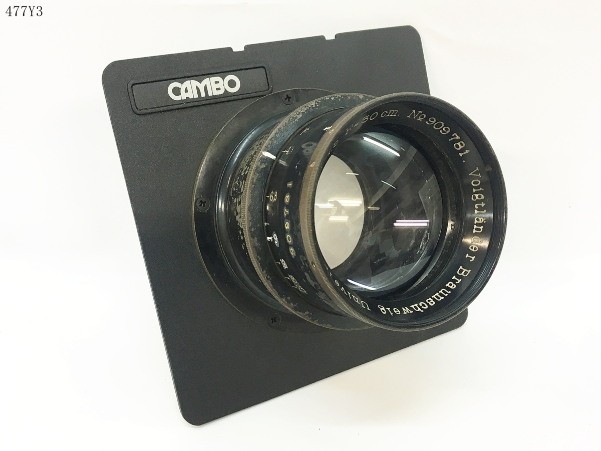 VOIGTLANDER フォクトレンダー BRAUN SCHWEIG UNIVERSAL-HELIAR 1:4.5 30cm 300mm 大判 ...