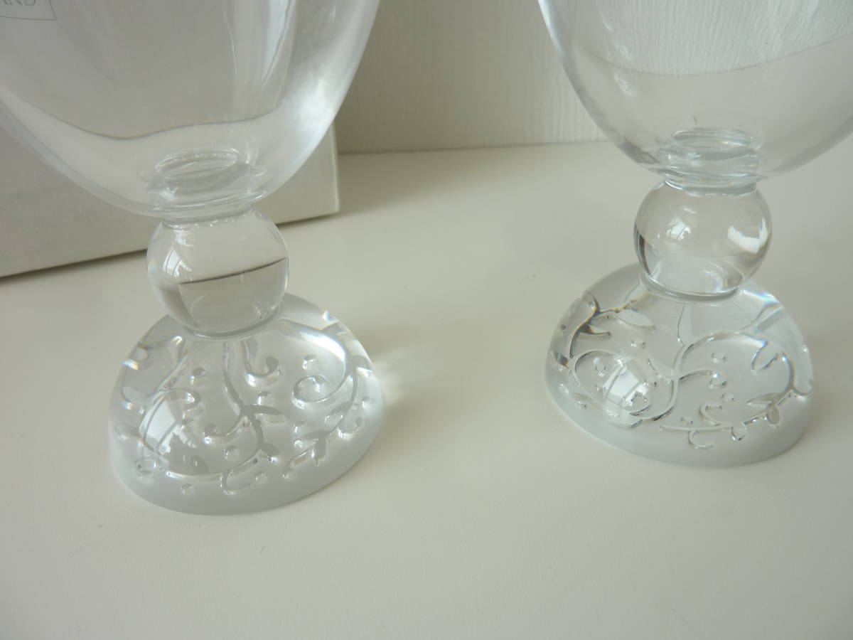 CRISTAL J.G. DURAND オーガンディ ワイン 大 ペア(ワイングラス)｜売買されたオークション情報、yahooの商品情報を ...
