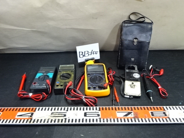 BB-100/CUSTOMカスタム CDM-12 CDM-17D デジタルテスター ナショナル クランプメーター等まとめて電気計測器ジャンク含む(電気計測器)｜売買されたオークション情報 ...