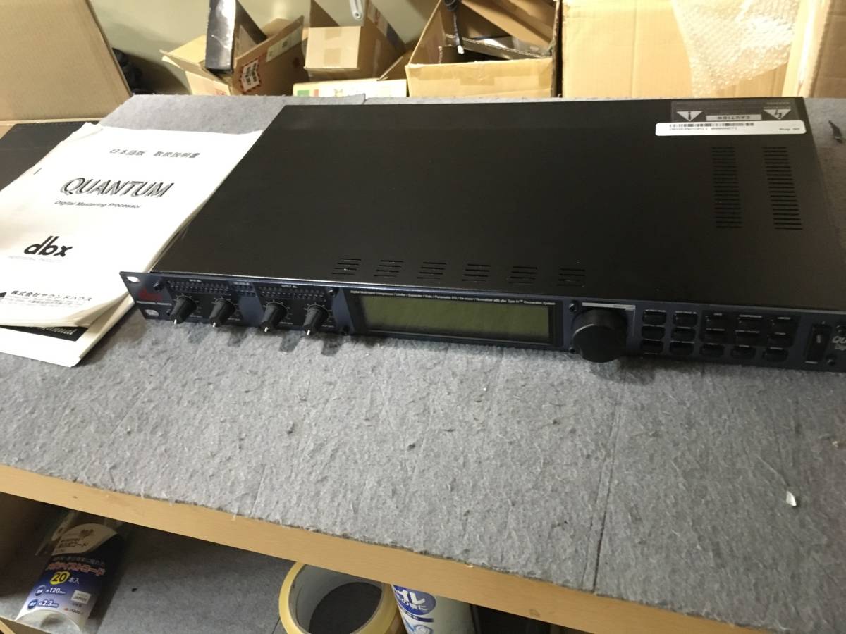 dbx Quantum マスタリングプロセッサ ファイナライザー ジャンク(ダイナミックプロセッサー)｜売買されたオークション情報、yahoo ...