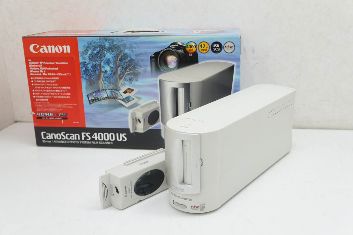 Canon キヤノン フィルムスキャナー Canoscan FS4000US(フィルムスキャナ)｜売買されたオークション情報、yahooの商品 ...