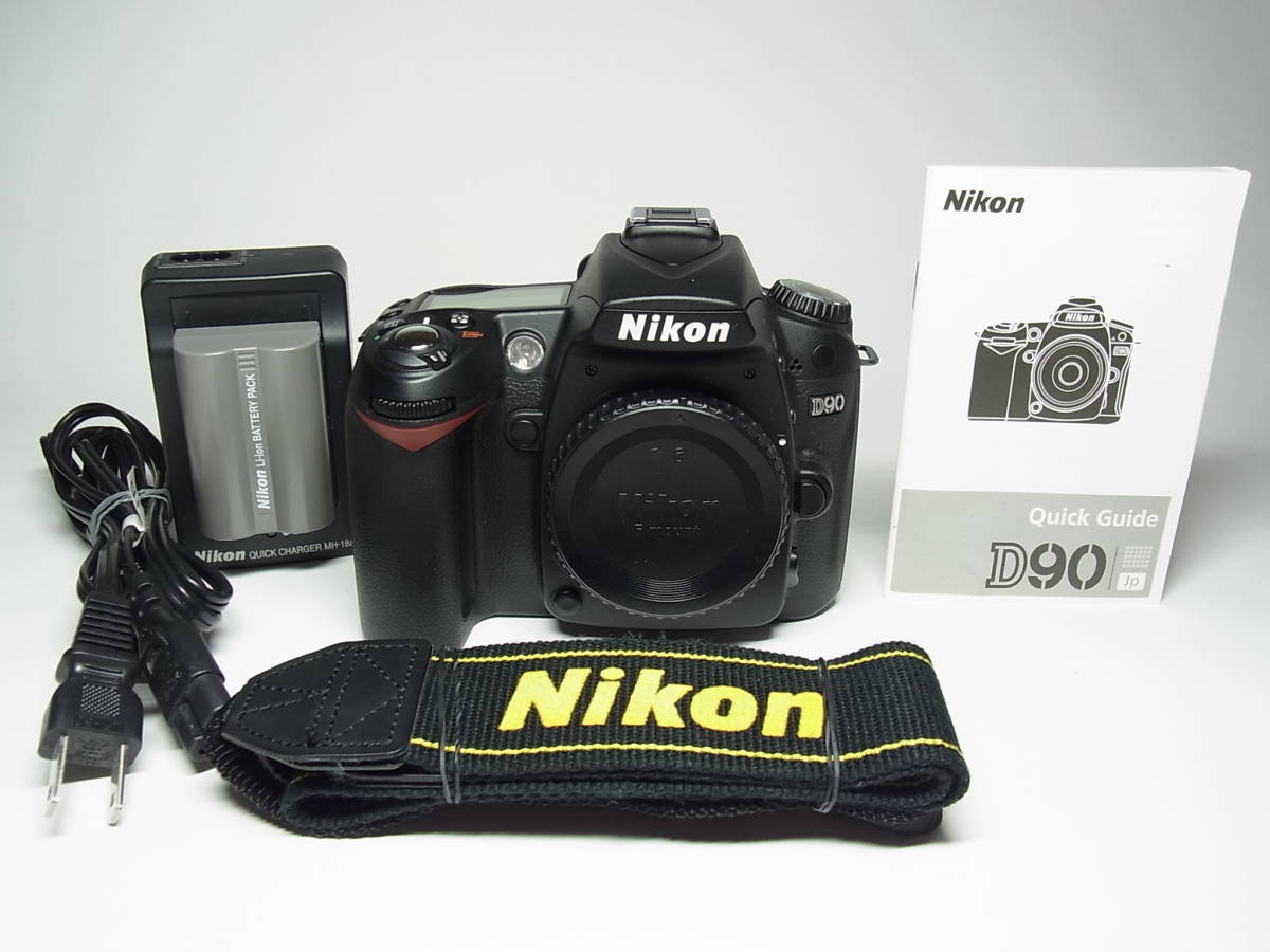 作動品 超 Nikon D90 ボディ 純正 バッテリー 充電器 ストラップ ニコン デジタル 一眼(ニコン)｜売買されたオークション情報、yahooの商品情報をアーカイブ公開 ...
