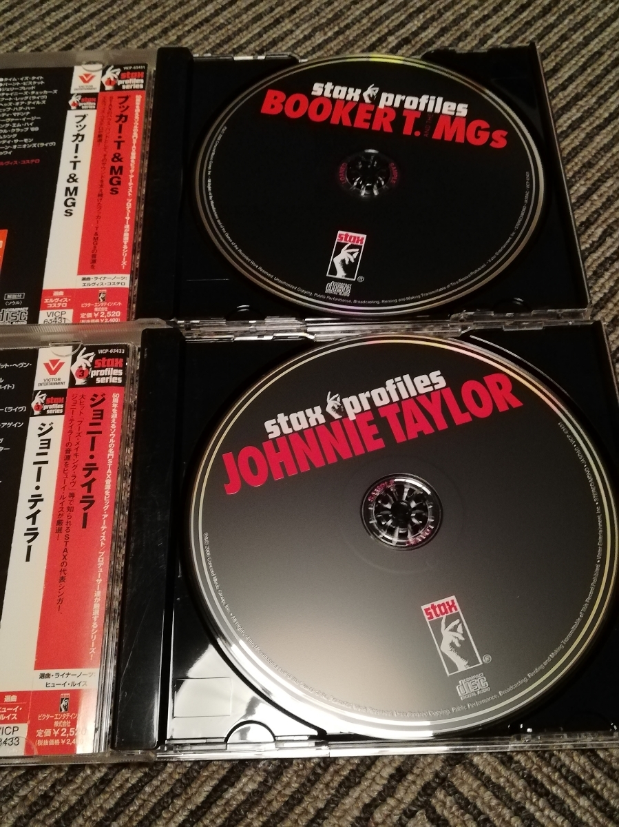 Stax profiles 帯付き ブルース ジャズ CD Booker T Albert king Johnnie taylor Eddie ...