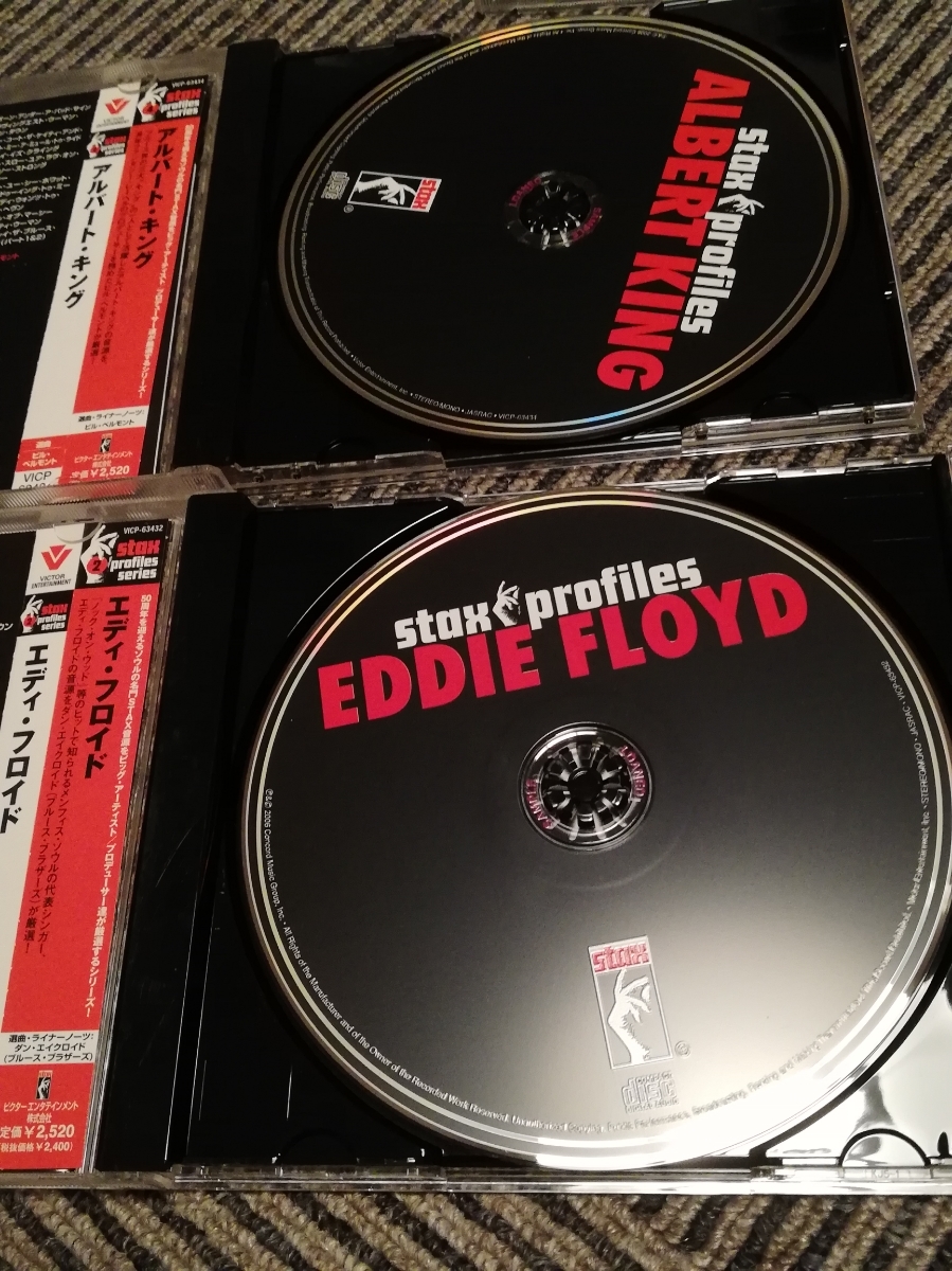 Stax profiles 帯付き ブルース ジャズ CD Booker T Albert king Johnnie taylor Eddie ...