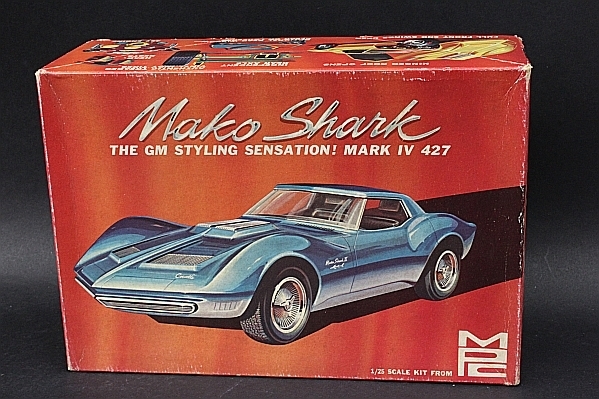 MPC 1/25 Mako Shark Corvette Mark IV 427 1965 / 500-200 プラモデル(乗用車)｜売買され ...