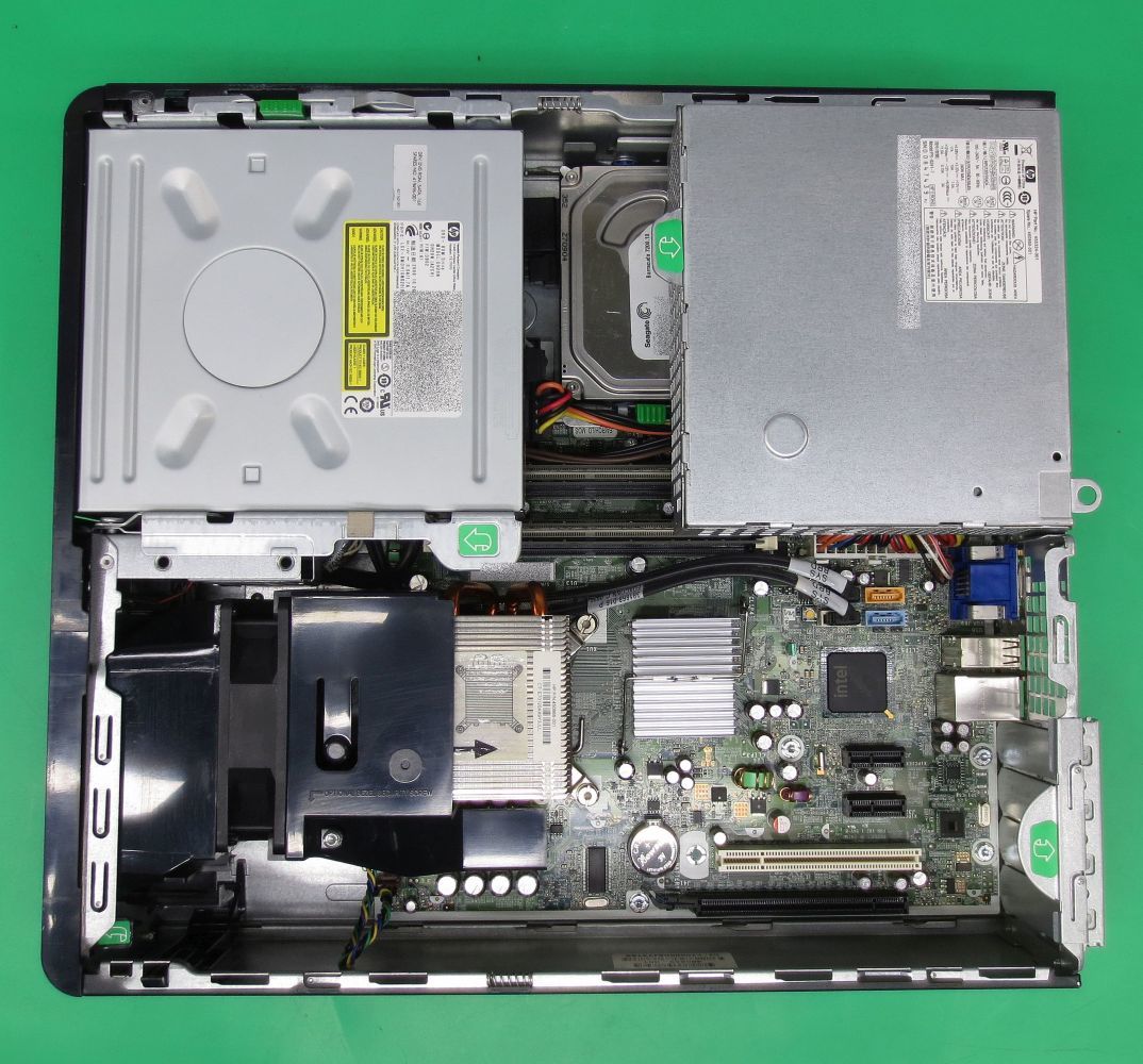 パソコン デスクトップPC HP Compaq dc5800 Small Form Factor Core 2 Duo E8400 メモリ ...