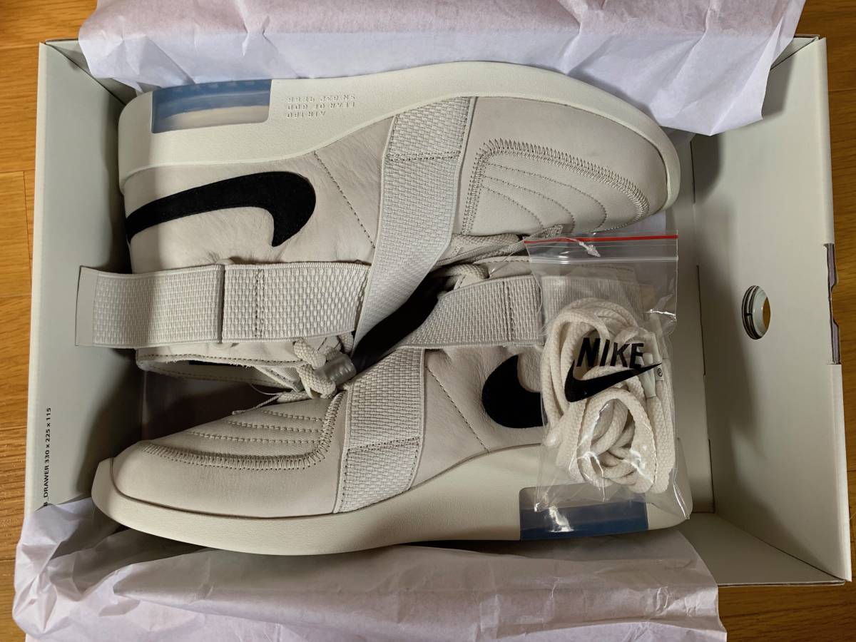 NIKE FEAR OF GOD フィアオブゴッド FOG 1 RAID ナイキ LIGHT BONE ライトボーン 26.5cm オフホワイト エアジョーダン(26.5cm)｜売買された ...