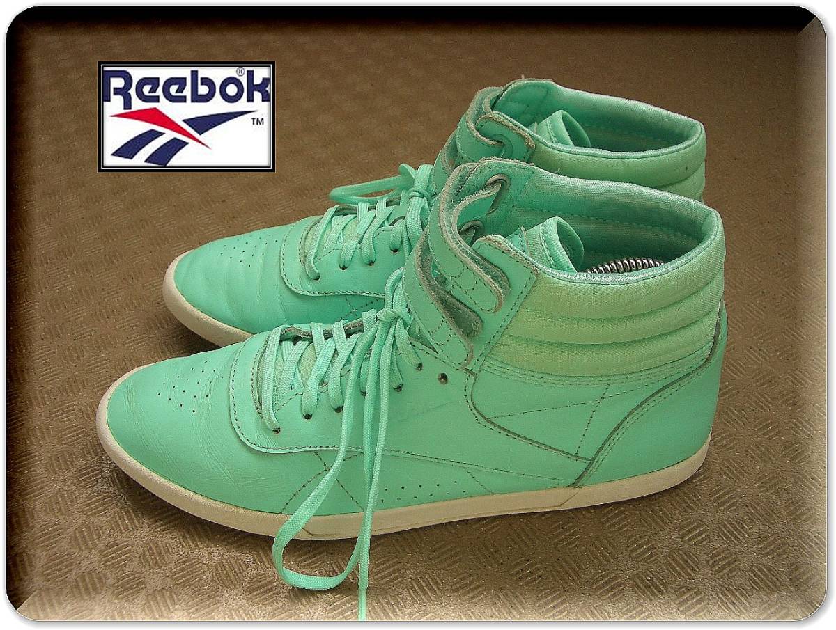 Reebok レディース クラシック フリースタイル ハイカット スニーカー サイズ24.5 F1-551(リーボック)｜売買されたオークション情報、yahooの商品情報をアーカイブ公開 ...