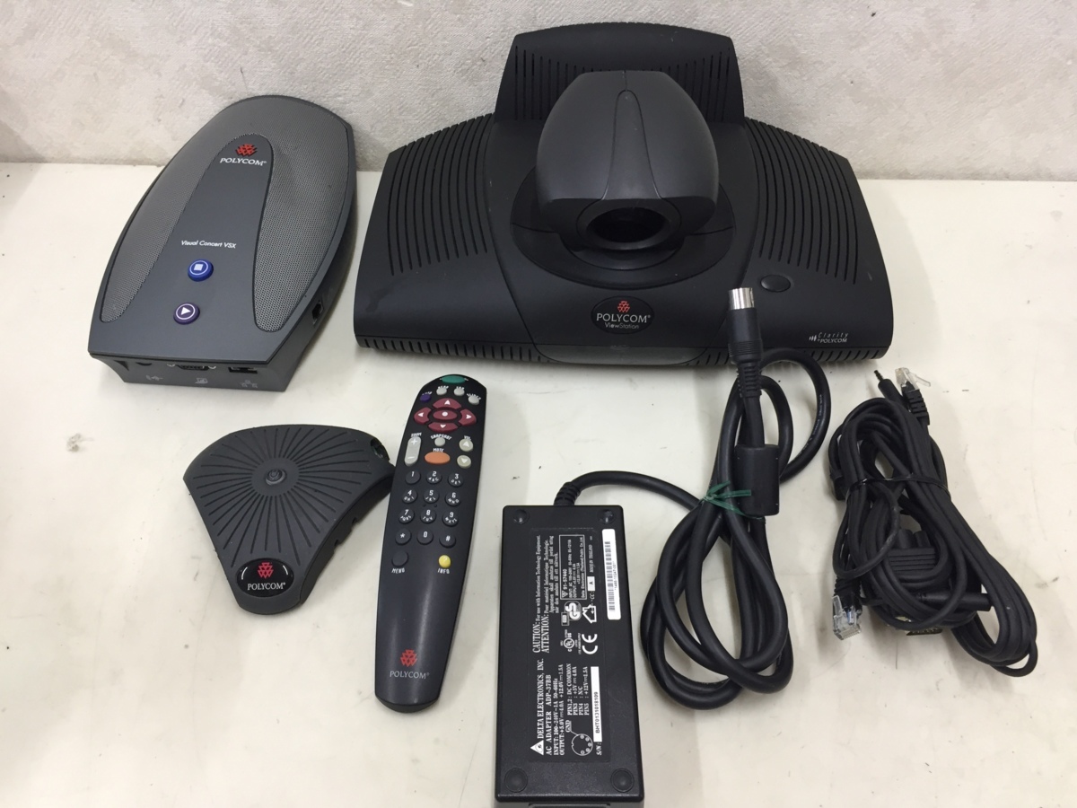 POLYCOM / ポリコム PVS-1419 ViewStationSP テレビ会議システム セット(テレビ電話)｜売買されたオークション情報、yahooの商品情報をアーカイブ公開 ...